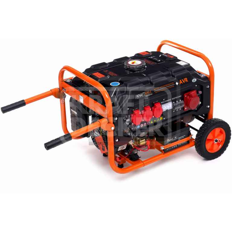 Groupe Électrogène Essence 8,5kW 8500W AVR Insonorisé - KraftDecker